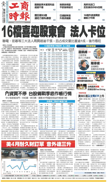 工商時報 2024年5月25日 | Pubu - Read and Publish eBooks